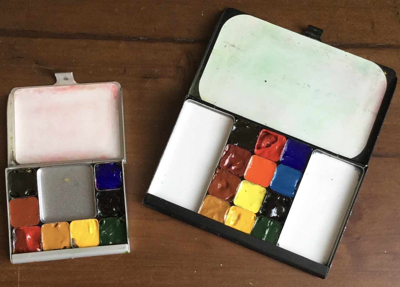 Pallet reset, rethinking my colors – theTravelsketcher