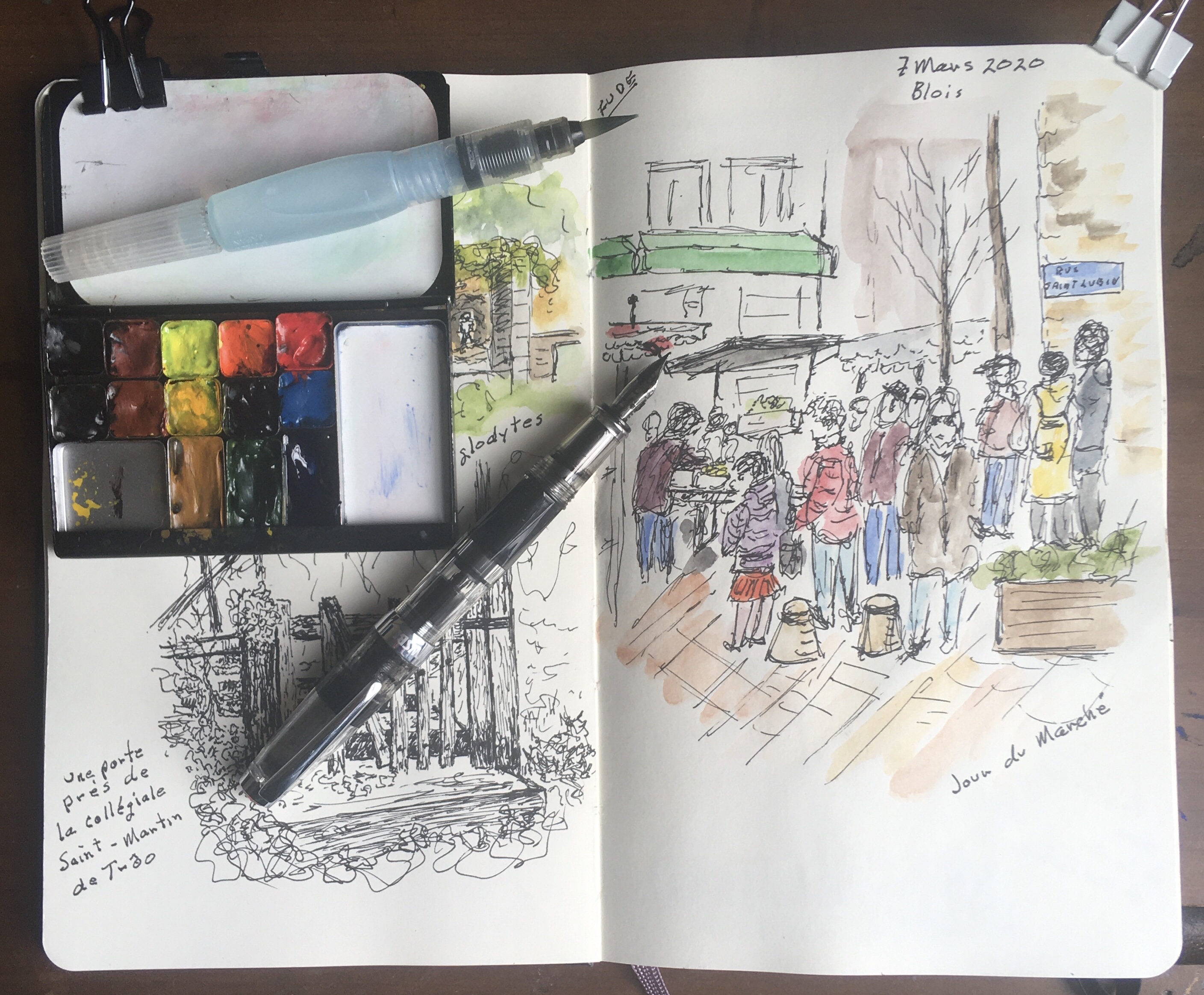 My sketching setup – theTravelsketcher